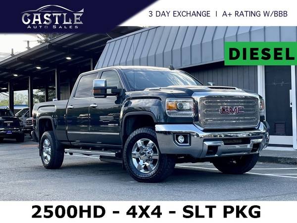2017 GMC Sierra 2500HD DURAMAX SLT Truck Diesel 4x4 4WD $502 | Cars ...