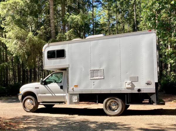 7.3L F-450 diesel, cab over box truck with new ECM $18,000 | RV, RVs ...