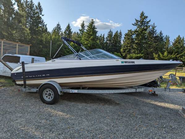 93 Bayliner Bowrider and trailer $5,500 | Boats For Sale | Seattle, WA ...
