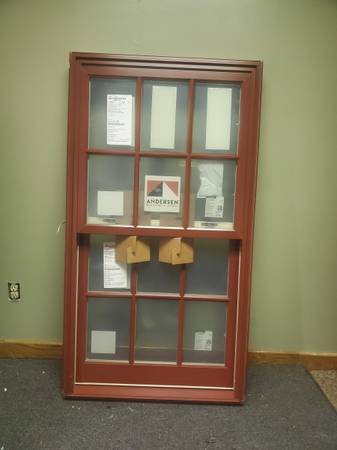 Andersen E-Series Double Hung window w/SDL grid BLOCK FRAME $200 ...