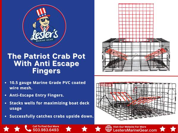 CRAB POTS-SHRIMP POTS-12V PULLERS-LINE HAULERS-BUOYS-LOCALLY MADE ...