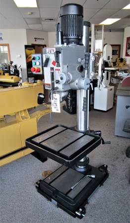 JET 20 Gear Head Tapping Drill Press w/ Pwr Down Feed ~ GHD-20PFT ...