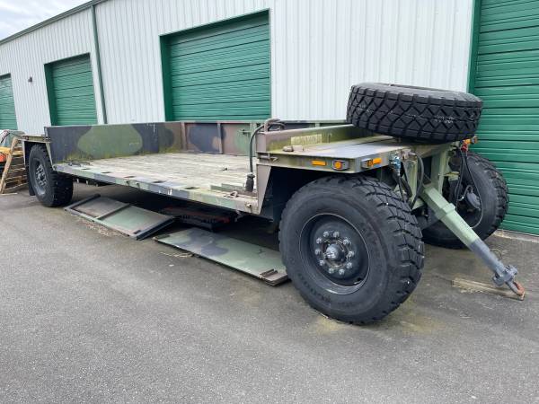 Military Heavy Expanded Mobility Ammunition Trailer M989A1 Trailer ...