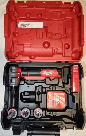 Milwaukee M12 Fuel Rapid Seal ProPEX PEX Expansion Tool 3 Head 2532-20 ...