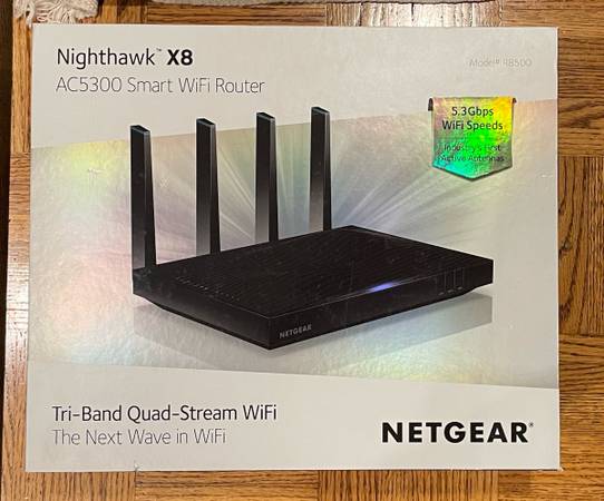 Netgear Nighthawk X8 AC5300 Smart WiFi Router R8500 $80 | Electronics ...