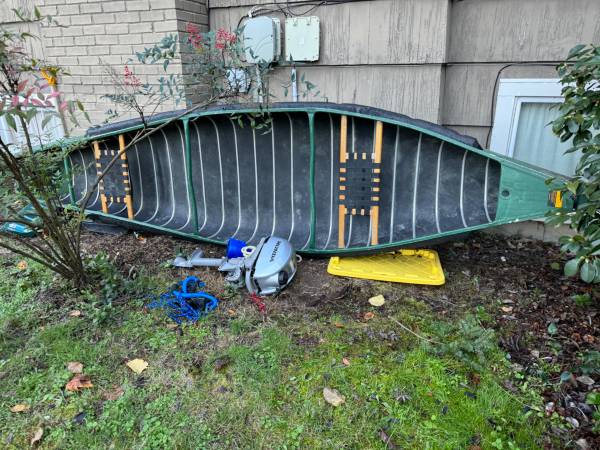 Radisson/Sportspal wide stern Canoe and 2.3 Hp honda engine $2,500 ...