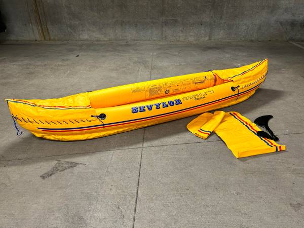 Sevylor Tahiti K79 2-seat Inflatable Kayak $75 | Boats For Sale ...