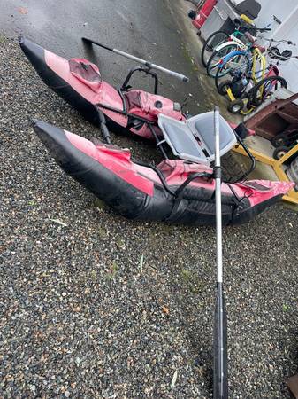 Single person inflatable pontoon boat $50 | Boats For Sale | Seattle ...