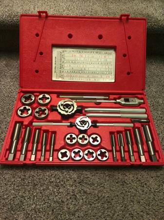 Snap on TD9902A 25pc Tap and Die Set SAE $275 | Tools For Sale ...