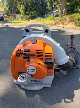 Stihl BR 450 C-EF Electric Start Backpack Blower $400 | Garden Items ...