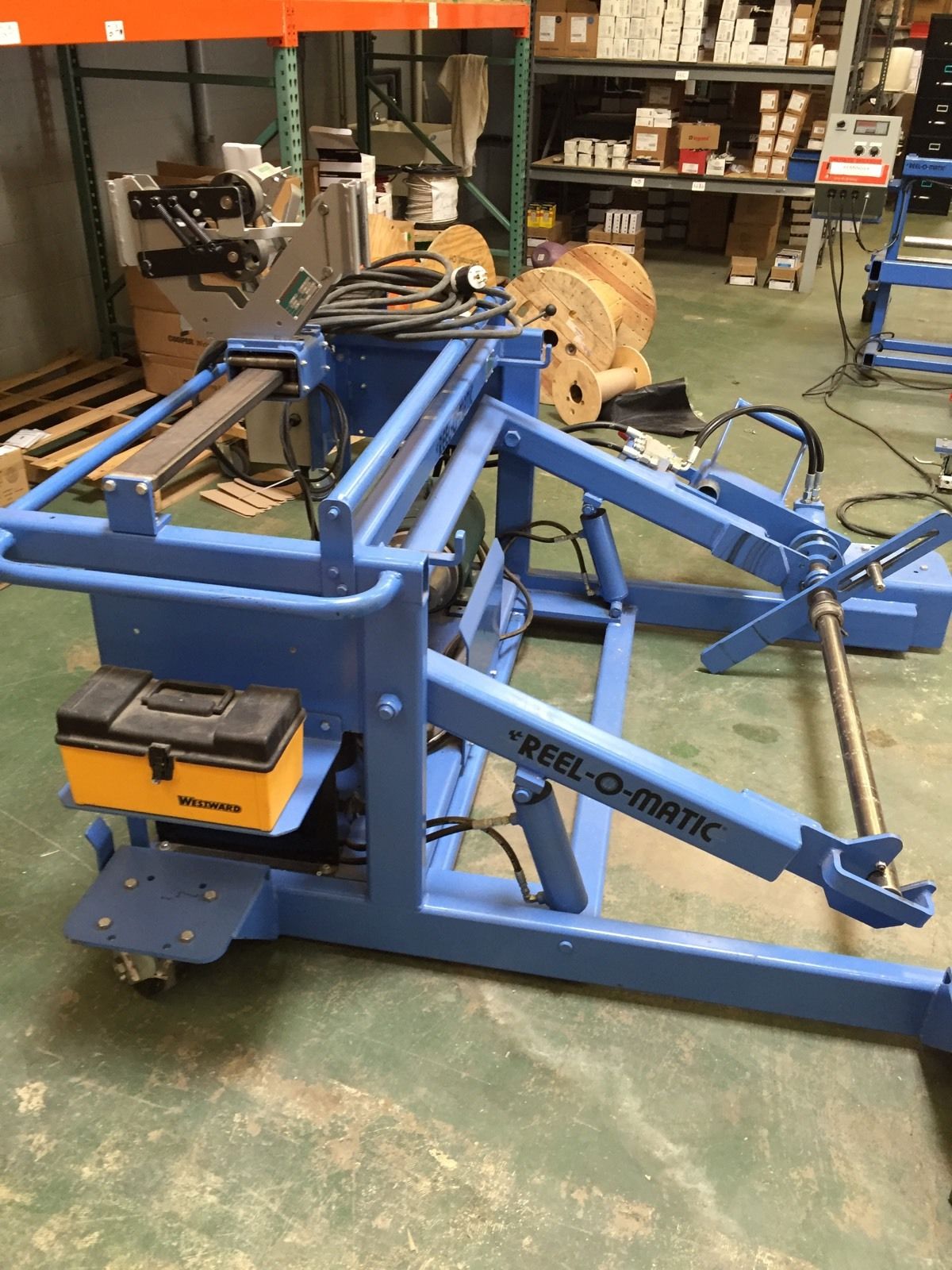 Reel-O-Matic NK4 RH 7.5HP 230V 3-Phase Wire Machine | Tools For Sale ...