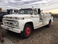 1962 CHEVY C80 FIRE TRUCK 40K ORIGINAL MILES EXCELLENT CONDITION ...