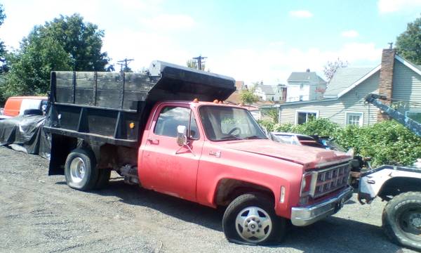 78 Chevy C30 1-ton dump truck, elec/hydraulic - $1650 (2 hrs north of ...