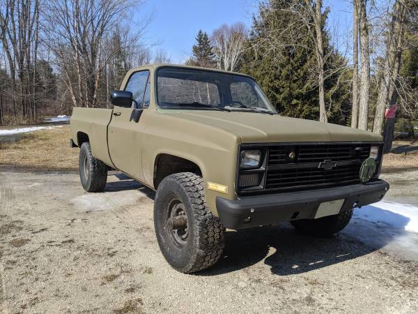 1985 Chevy M1008 CUCV - $3500 | Cars & Trucks For Sale | Sheboygan, WI ...