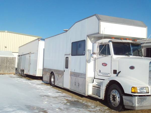 1989 PETERBILT WITH 22 TOTER HOME, 32 STACKER TRAILER - $55000 | Cars ...