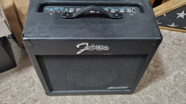 Great Working Johnson BlueLine Speaker Amp $175 | Musical Instruments ...