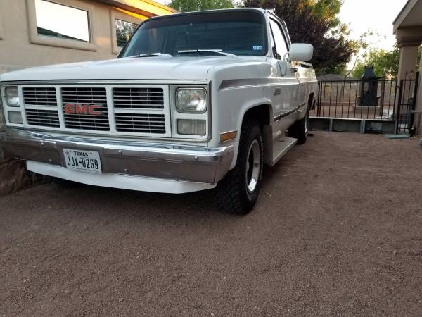 1987 Gmc Sierra truck c10 r10 $4,500 obo - $4500 (EL PASO) | Cars ...