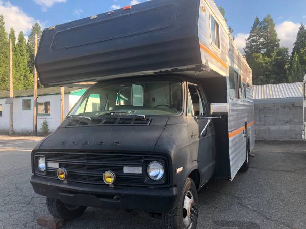 OBO 77 Dodge B300 1Ton Van RV Conversion - $1 (Weed, California) | Cars ...