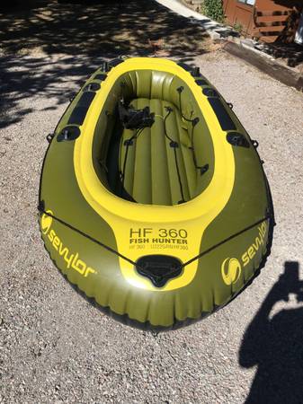 Sevylor Fish Hunter 360 6-Person Fishing Boat $250 | Boats For Sale ...
