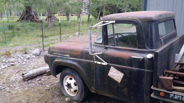 1958 Ford F350 flatbed dually (price lowered 8-7-18) - $1200 ...