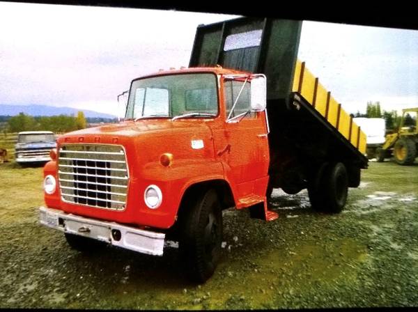 75 Ford F600 16' Flatbed dump truck - $4800 (Bow) | Cars & Trucks For ...