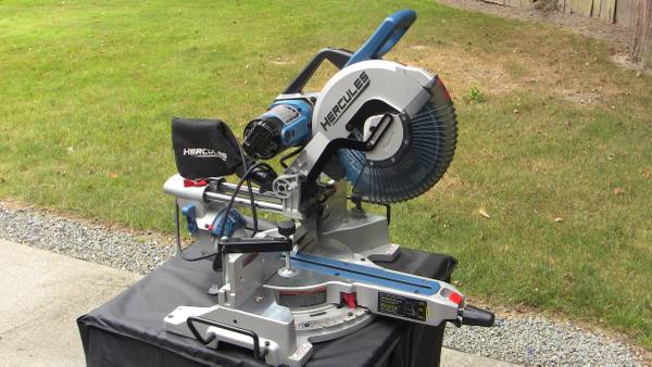 HERCULES 12 in. Dual-Bevel Sliding Compound Miter Saw w/ Shadow LED $225 | Tools For Sale ...