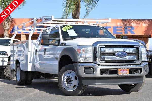 2016 Ford F-450 F450 Diesel XLT 4x4 Dually Utility Work Truck (23531 ...