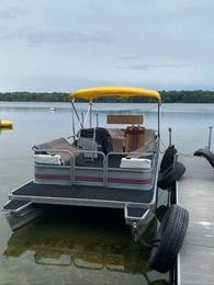 SWEETWATER CHALLENGER PONTOON BOAT+ 75hp HONDA 4 STROKE MOTOR+TRAILER ...