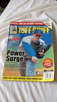 MICHAEL JORDAN tuff stuff jr magazine 91 finals w/ card inserts $25 ...