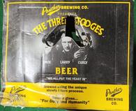 THREE STOOGES BEER Case Box & 2 different 6 pack carriers-MANTOWN $5 ...