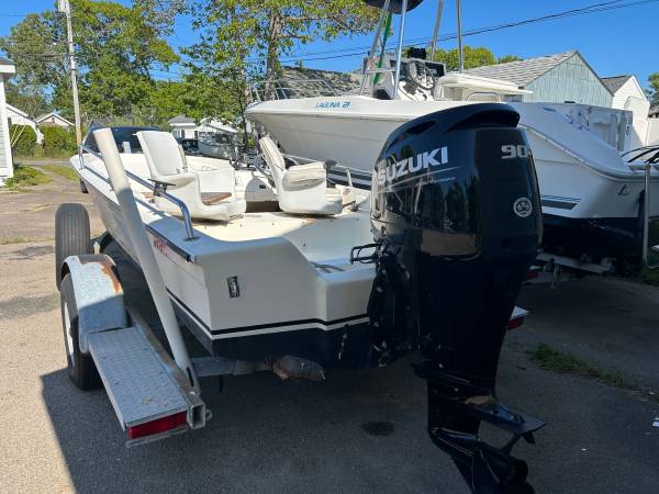 1990 Wahoo side console 17ft $15,500 | Boats For Sale | South Coast, MA ...
