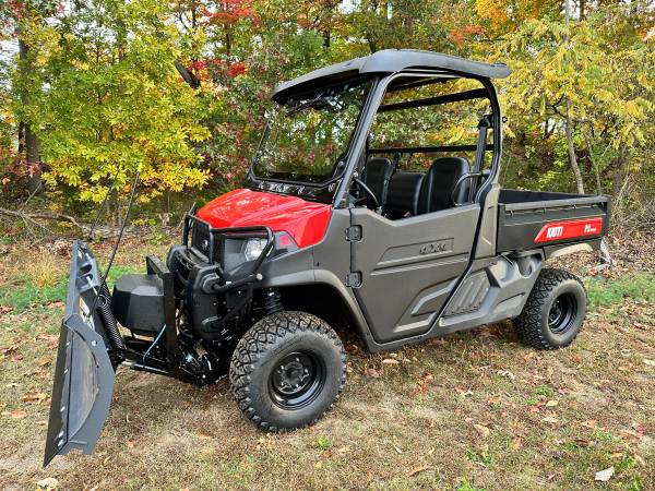 Kioti K9 2400 Diesel UTV with Snow Plow $17,500 | Garden Items For Sale ...