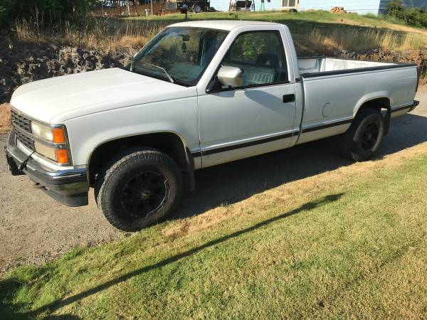 92’ Chevy 1500 4x4 6.2 diesel - $5,700 (Spokane Valley) | Cars & Trucks ...