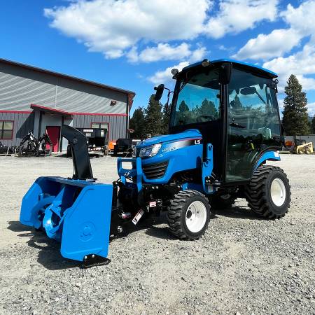 NEW 25HP Diesel 4x4 Tractor/Loader/Cab/Snowblower LS MT125 $389/Month ...