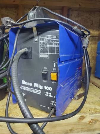 chicago electric easy mig 100 120 volt wire feed welder $110 | Tools ...