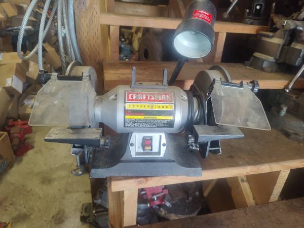 craftsman professional 8 inch bench grinder $200 | Tools For Sale ...
