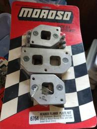 SBC Stahl pattern header adapter plates $70 | Auto Parts Sale ...