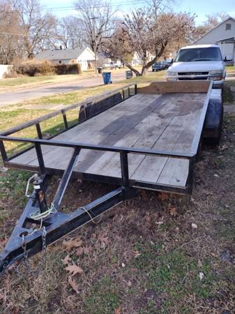 16 foot utility trailer with metal ramps $2,500 | Apartments For Rent ...