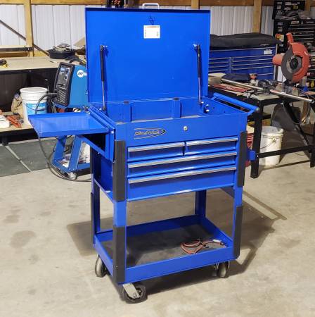 Blue Point Service Cart KRBC10TBPCM Royal Blue - $350 (Willard) | Tools ...