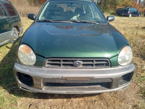 Parting Out 2002 Subaru Impreza Outback, AWD, 2.5 engine, 5-speed ...