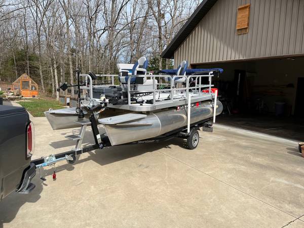 Pond King Pro Pontoon Fishing Boat $25,500 | Boats For Sale ...