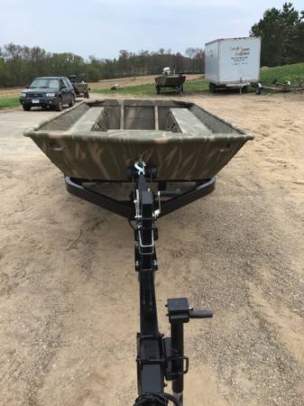 16x48 Custom Jon Boat with Trailer $7,950 | Boats For Sale | St. Cloud ...
