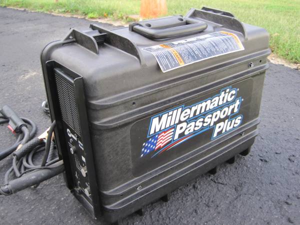 OBO Miller Passport Plus portable suitcase mig welder, briefcase $1,800 ...