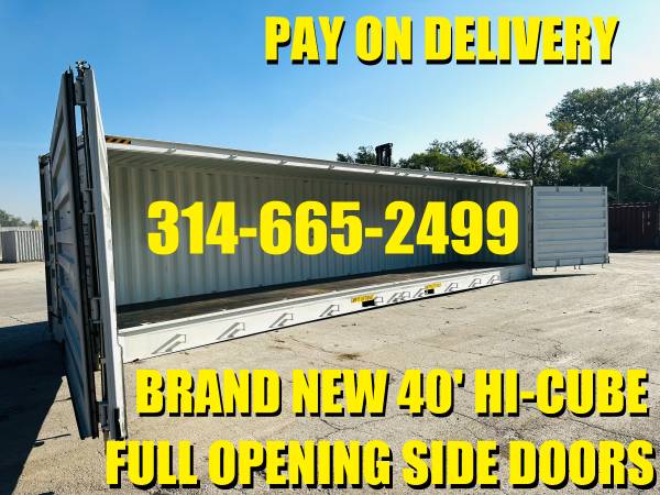OPEN SIDE CONTAINER - FULL OPENING SIDE CONTAINERS - CONEX BOX $12,900 ...
