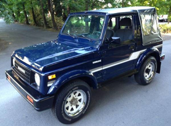 87 suzuki samurai jx 4x4 blue - $4000 | Cars & Trucks For Sale ...