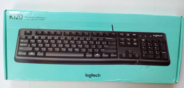 Logitech K120 USB Wired Standard Keyboard NEW $10 | Computers For Sale | South West Virginia, VA ...