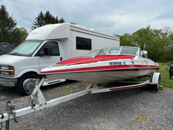 1988 hydrostream voyager 21 $8,500 | Boats For Sale | Syracuse, NY ...