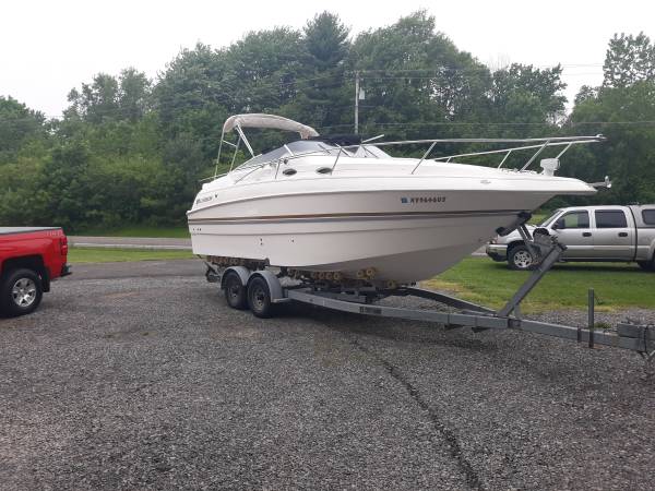 1999 Larson 254 Cabrio Cruiser Boat with Trailer $17,500 | Boats For ...