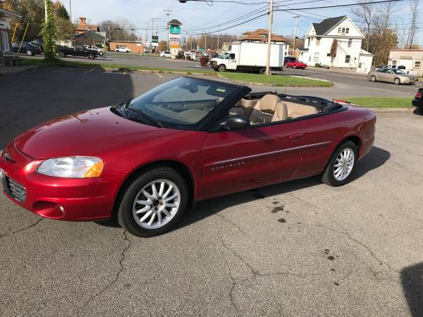 2001 Chrysler Sebring Convertible LXI *ONLY 46,000 MILES* - $3990 (Paul ...