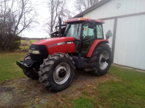 Case IH MXM 120 four wheel drive tractor $30,000 | Garden Items For ...